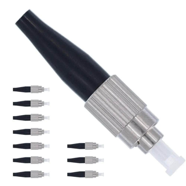 Fiber Optic Connector FC Simplex PC Multimode (10 Pack)