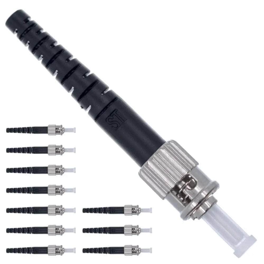 Fiber Optic Connector LC Simplex PC Multimode (10 Pack)