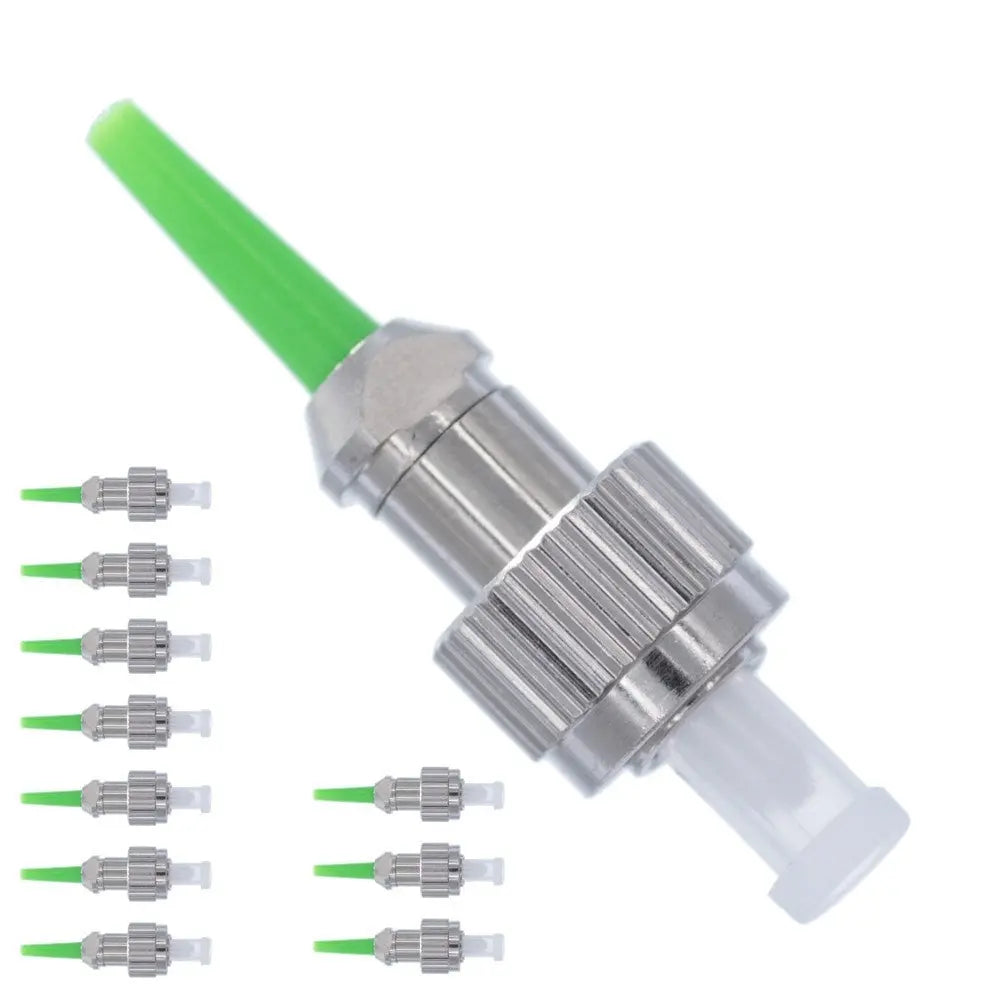 Fiber Optics Connector LC/APC Simplex Single Mode (10 Pack) at the ...
