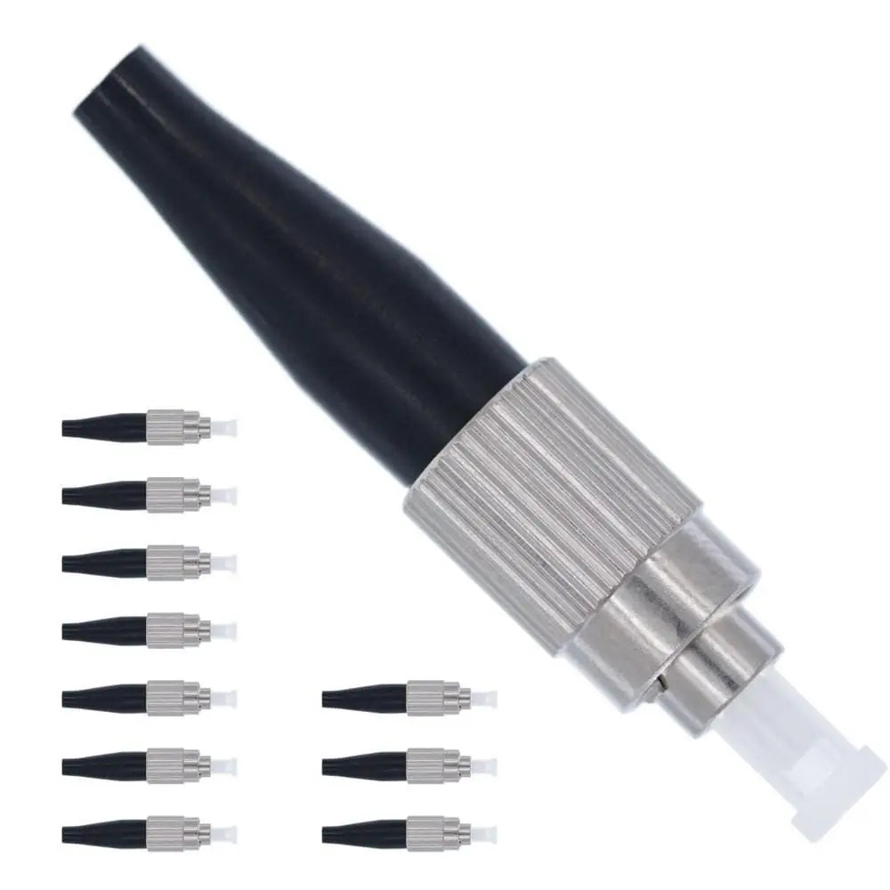 Fiber Optics Connector ST/APC Simplex Single Mode (10 Pack) at the ...