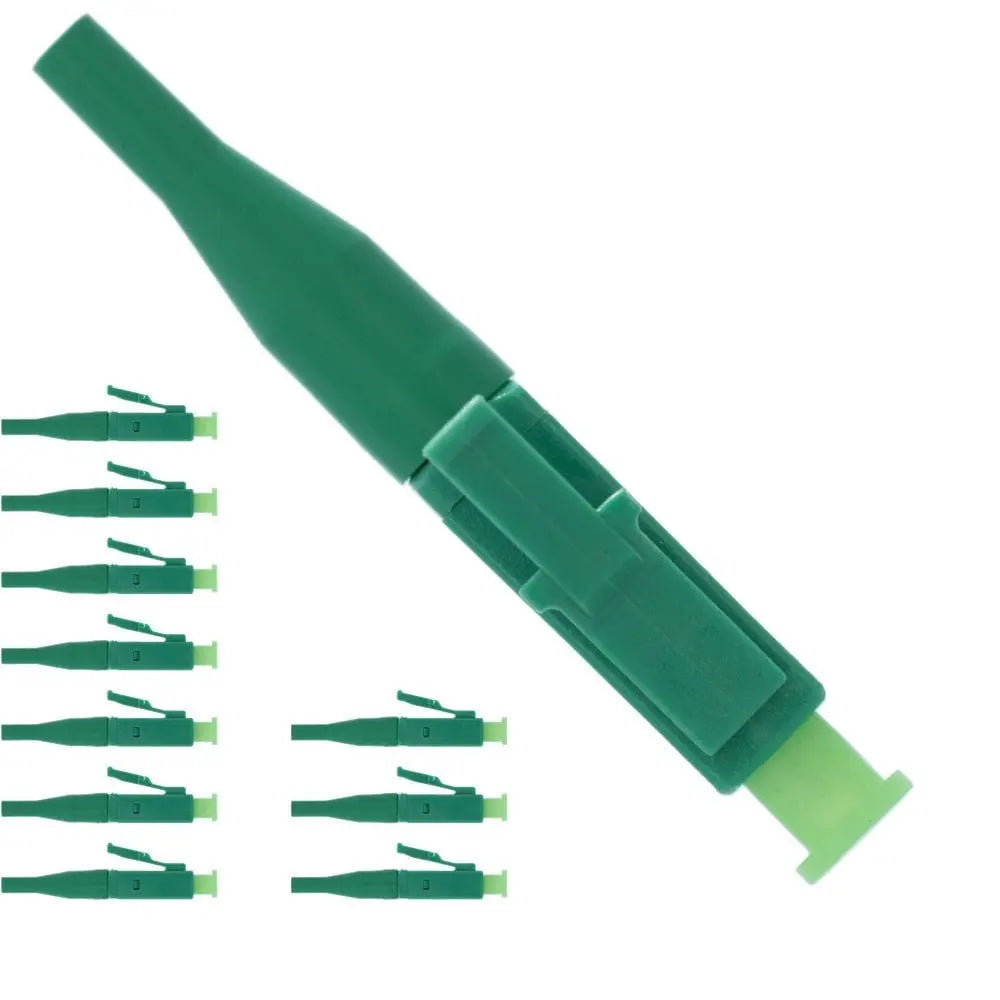 Fiber Optics Connector ST/APC Simplex Single Mode (10 Pack) at the ...