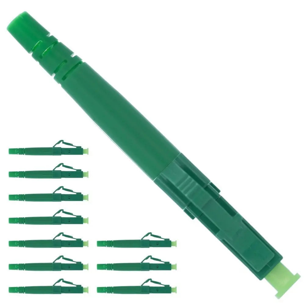 Fiber Optics Connector ST/APC Simplex Single Mode (10 Pack) at the ...