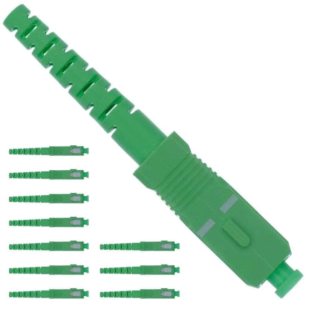 Fiber Optics Connector SC/APC Simplex Single Mode (10 Pack) at the ...