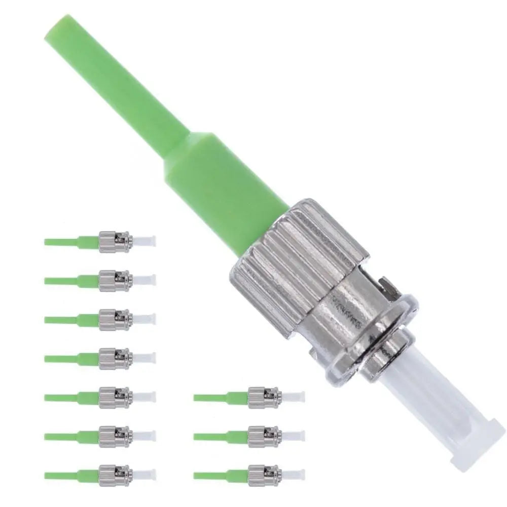 Fiber Optics Connector ST/APC Simplex Single Mode (10 Pack) at the ...