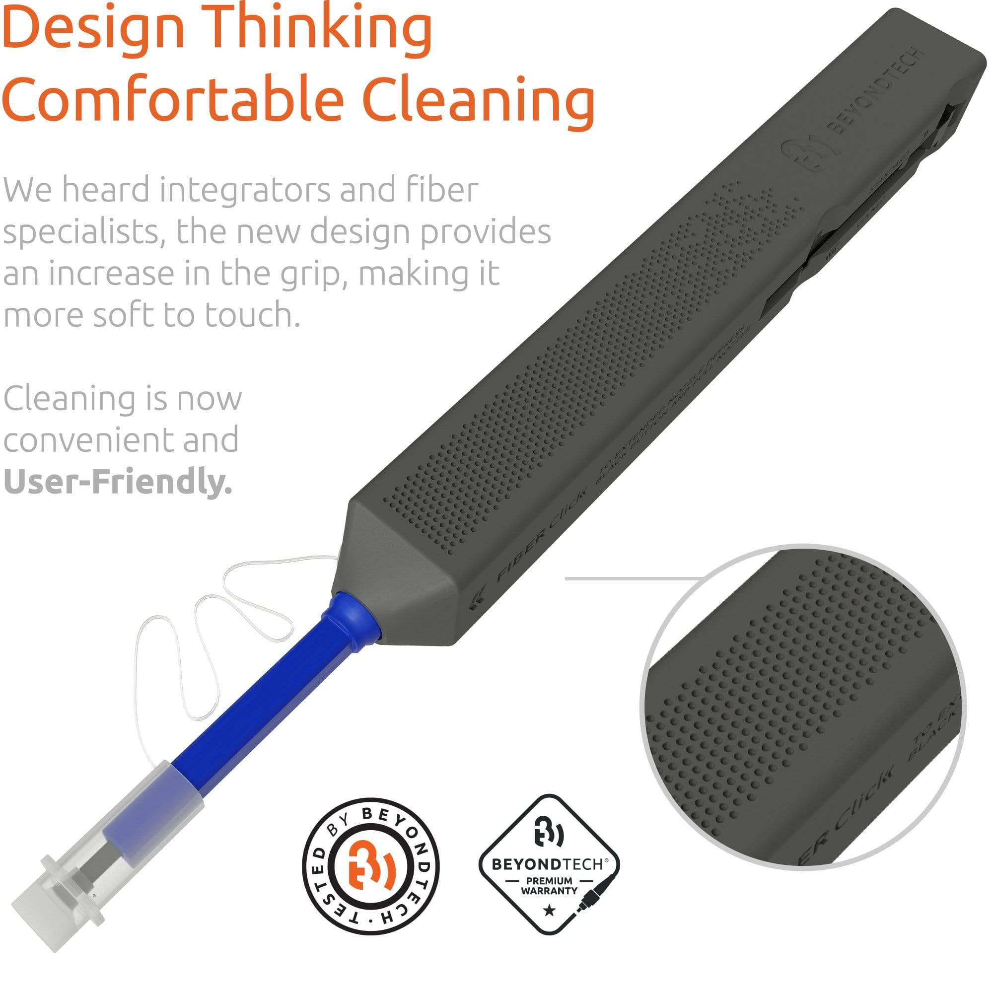 FiberClick: Fiber Cleaner from Beyondtech: Free and Fast Shipping